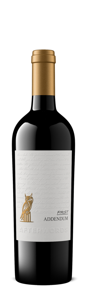 ADDENDUM – Afterwords Wines